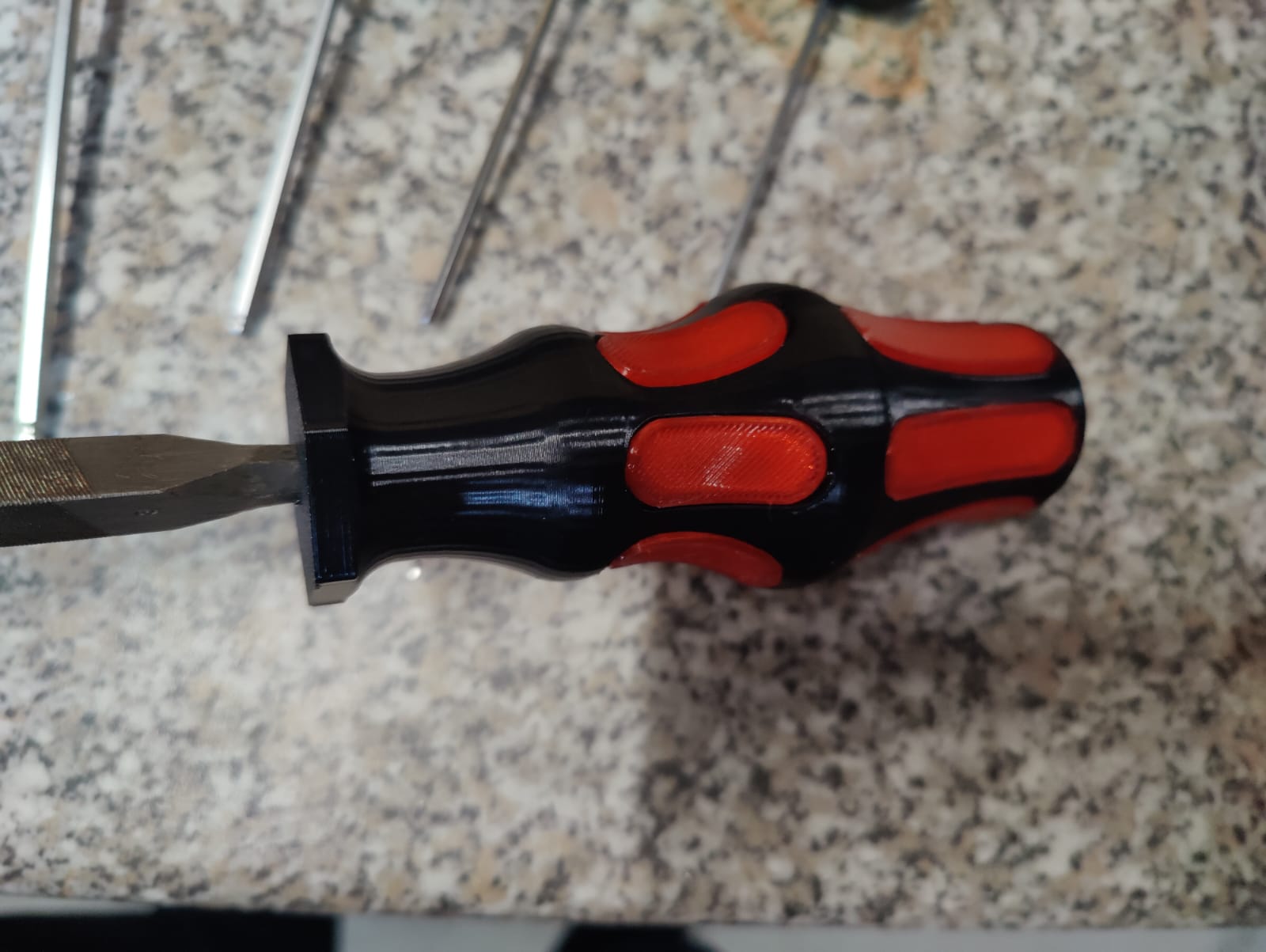 Modular Screwdriver Handle with Grip Inlets by Josef Baber | Download ...