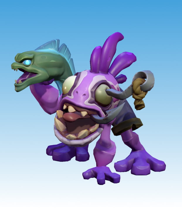 Warcraft Rumble - Old Murk-Eye by Placeholder | Download free STL model ...