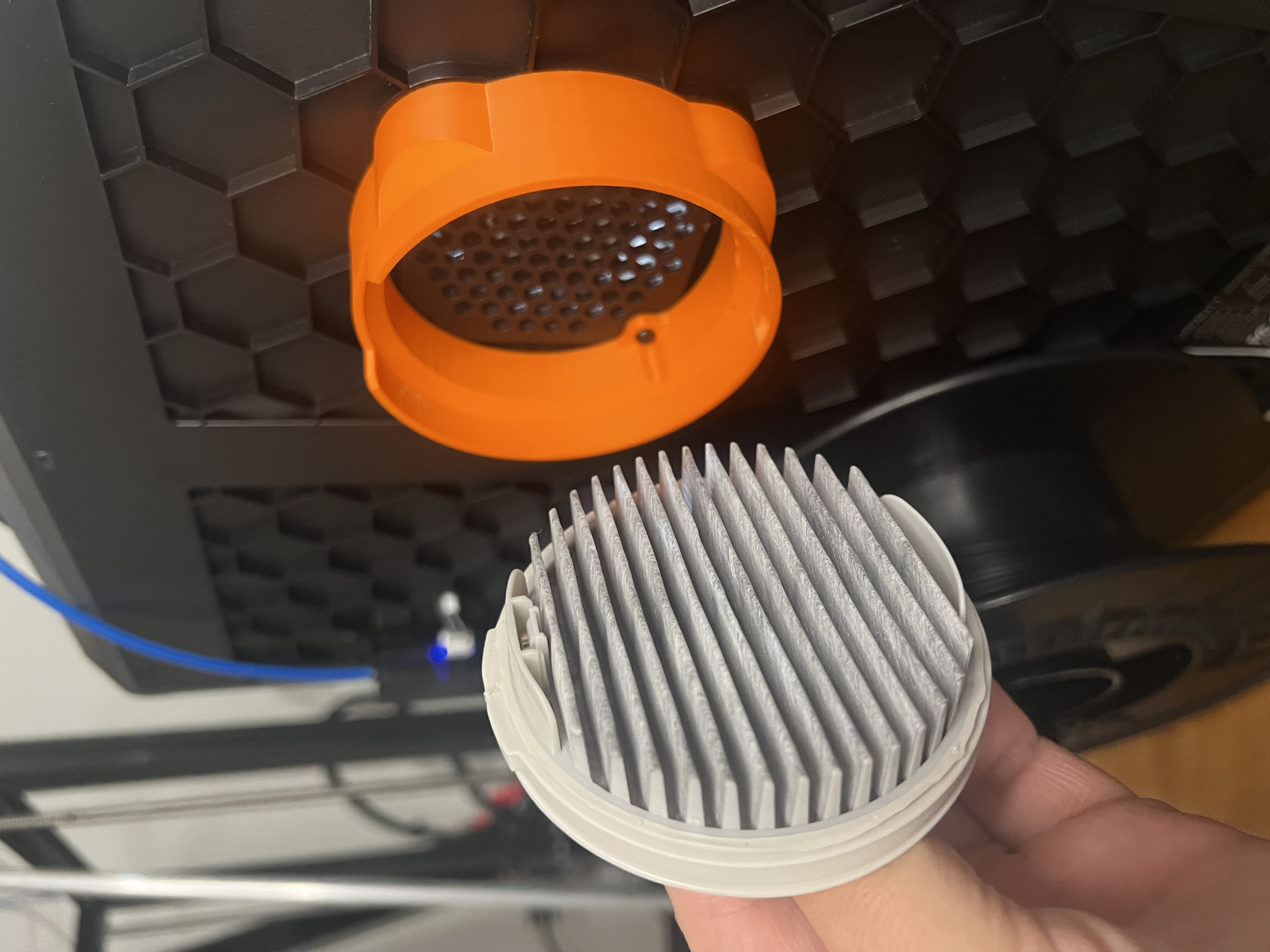 Creality K1 - Hepa + Active Carbon filter housing von LMaker ...