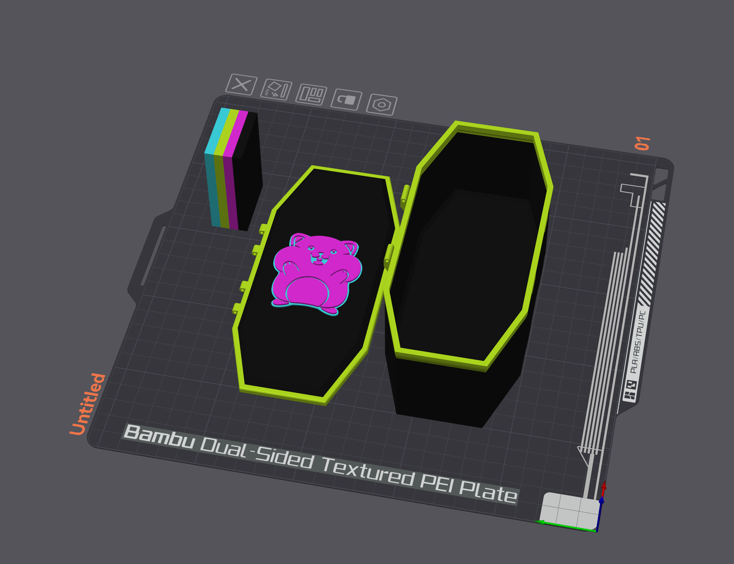 Deluxe Coffin For Hamsters by elphilmino | Download free STL model ...