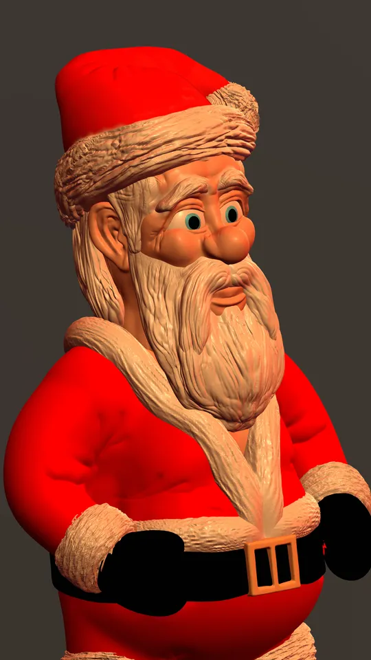 Funny Santa by Steffelbauer Razvan | Download free STL model ...