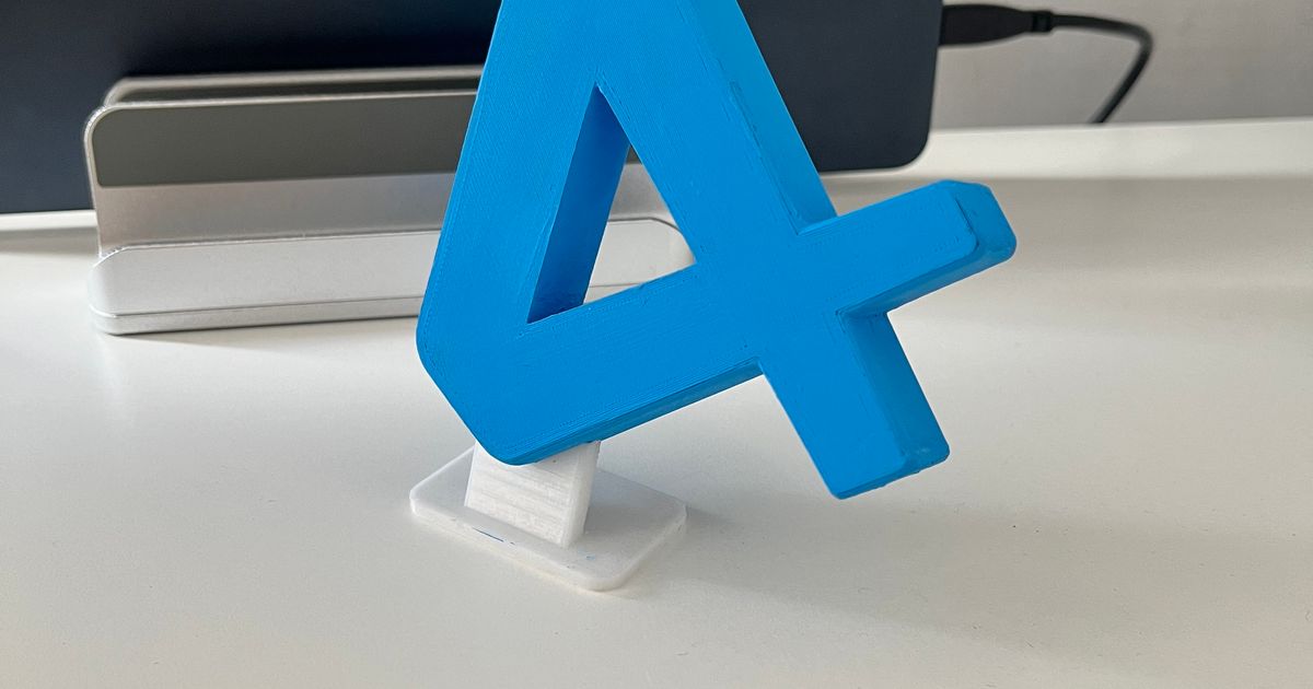 VSCode Logo by Angel Patricio | Download free STL model | Printables.com