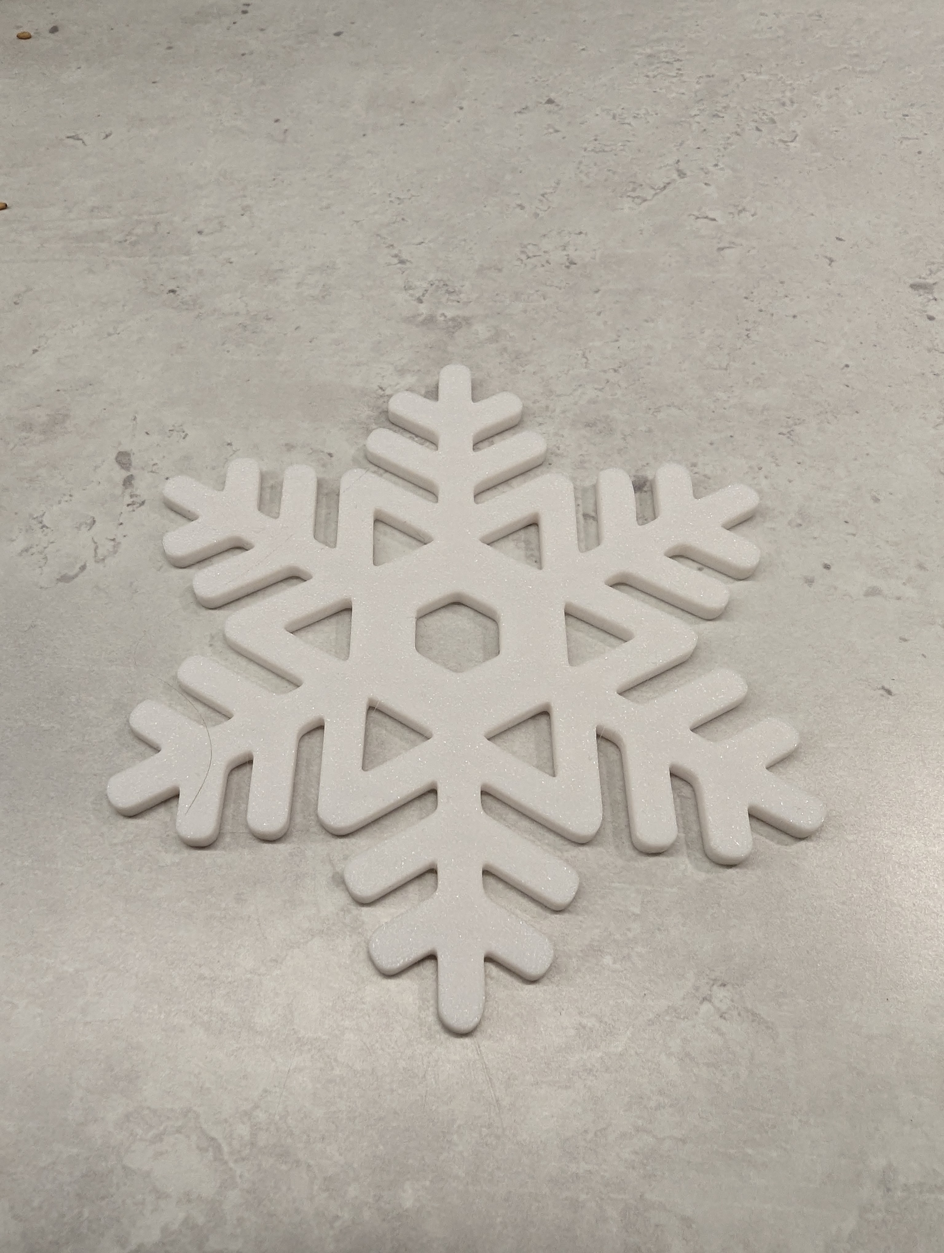 Coaster - Snowflake by Calzune | Download free STL model | Printables.com