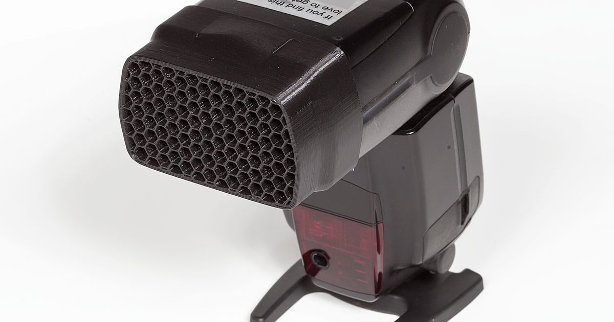Canon Speedlight Grid von OzRocky | Kostenloses STL-Modell ...