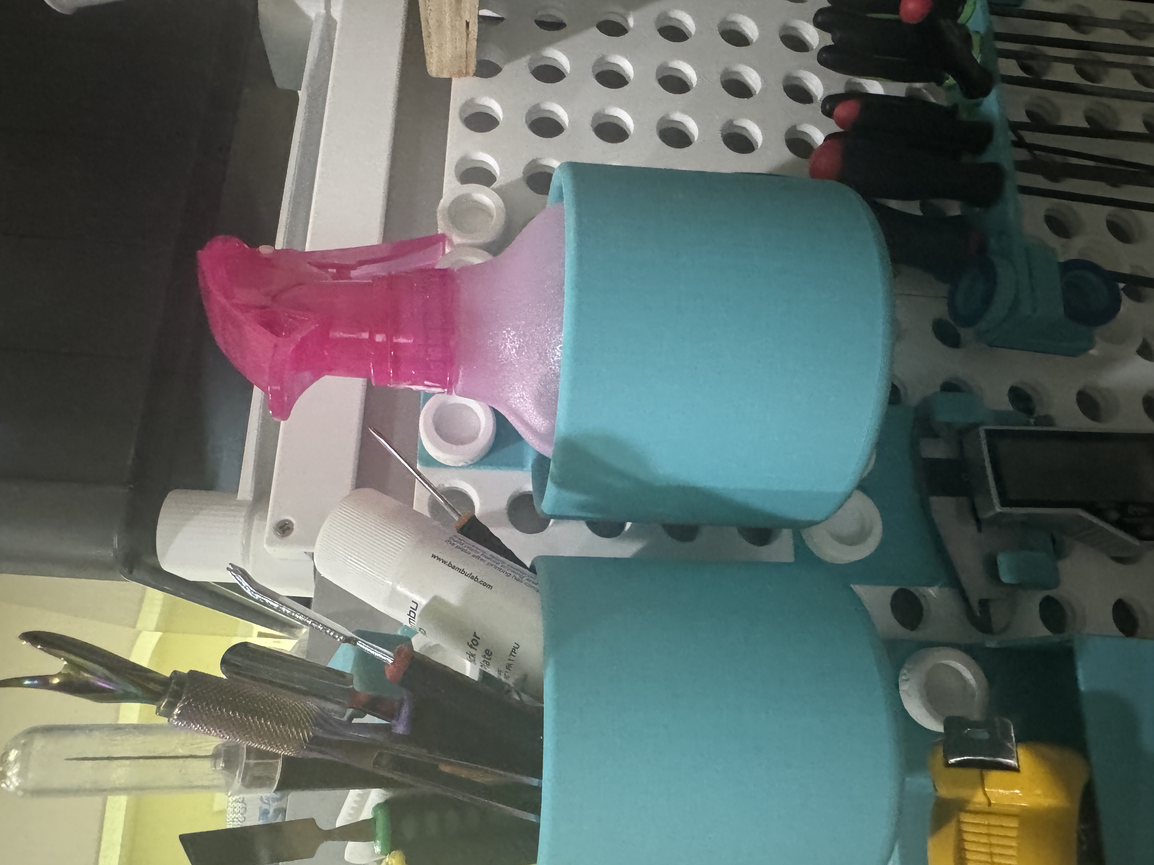 Threadboard Cup Holder by WillowGoose | Download free STL model ...