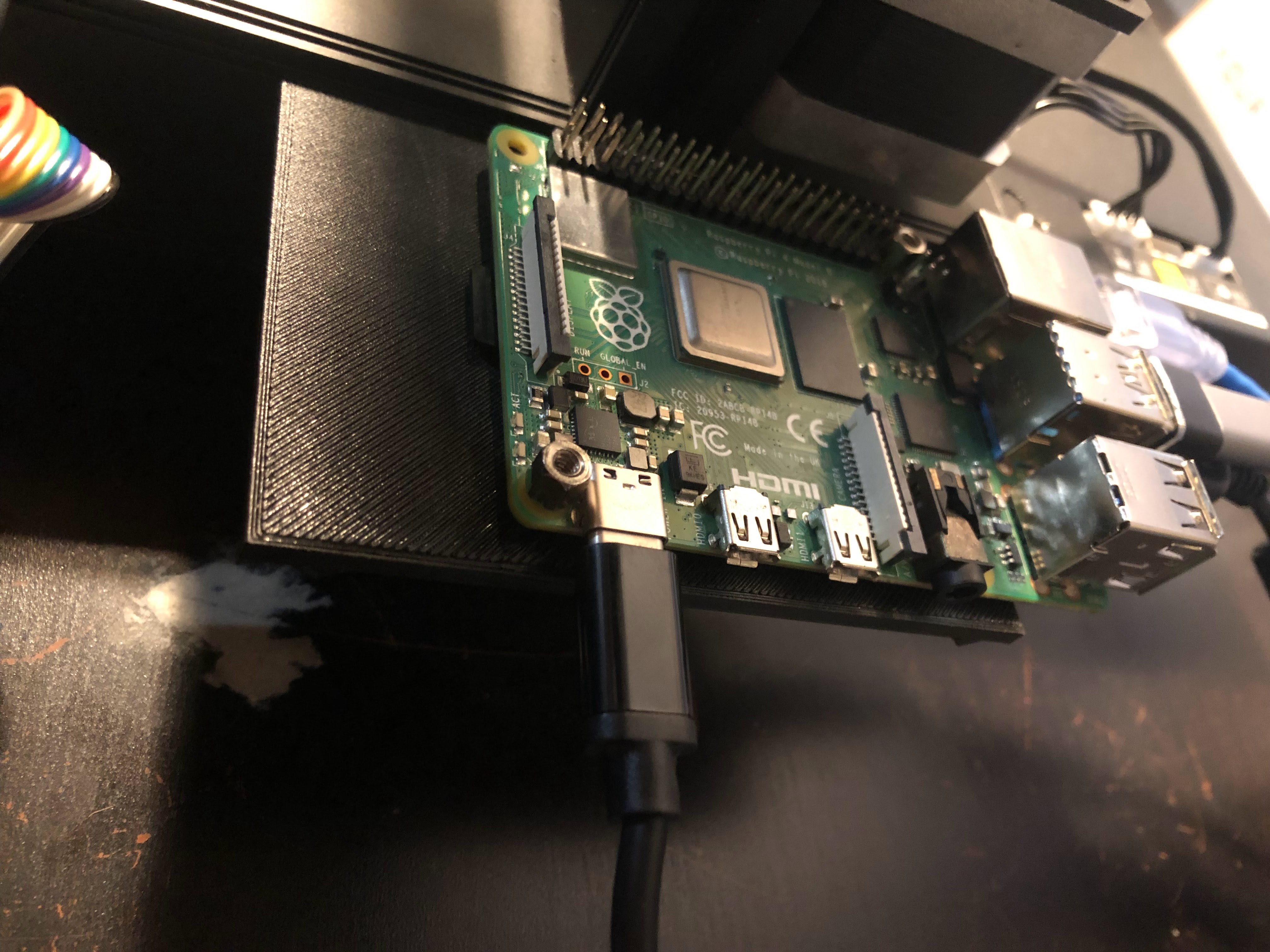 Raspberry pi Mount for Ender 3 S1 by Print_Byte | Download free STL ...