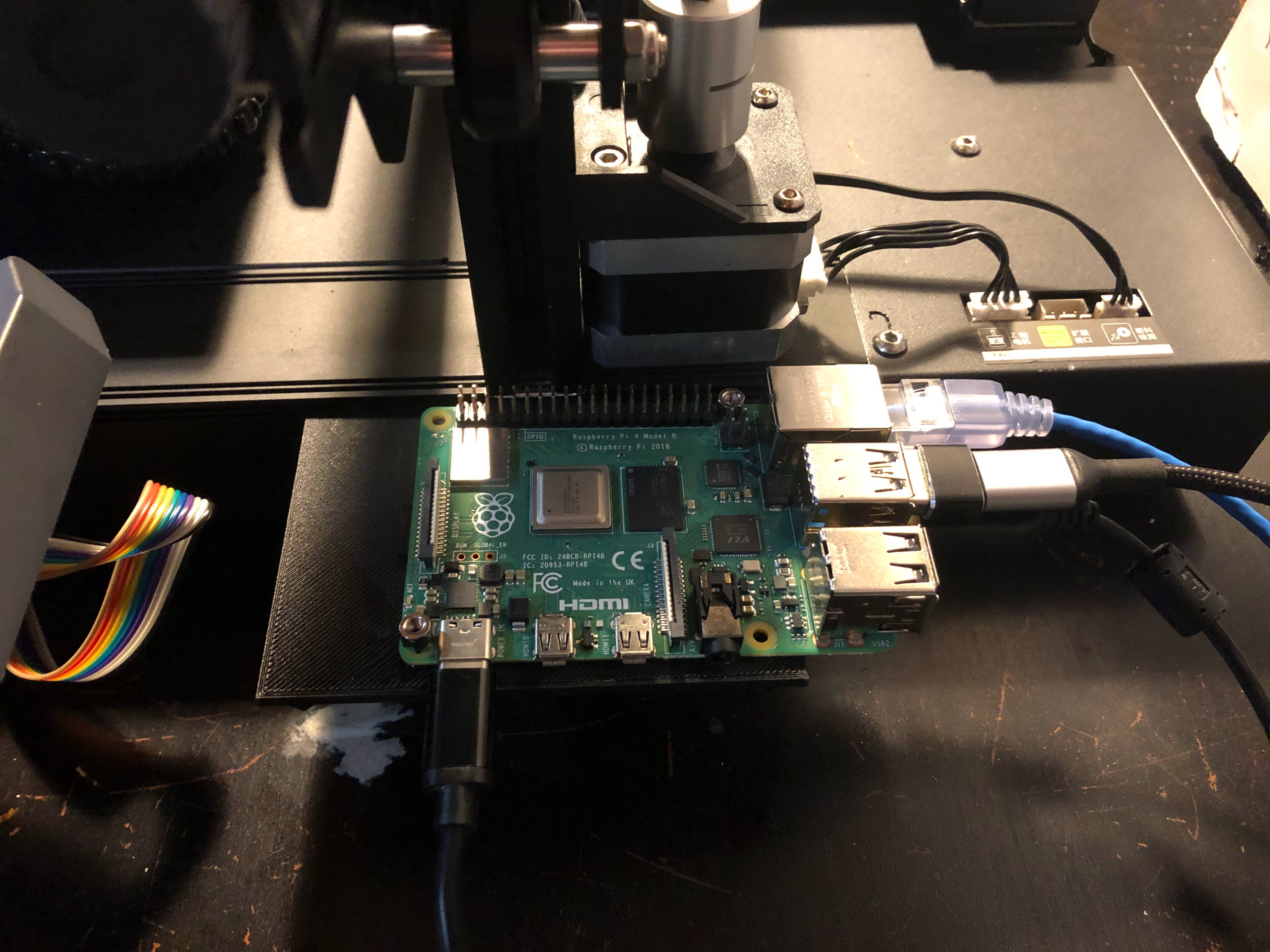 Raspberry Pi Mount For Ender 3 S1 By Print Byte Download Free Stl
