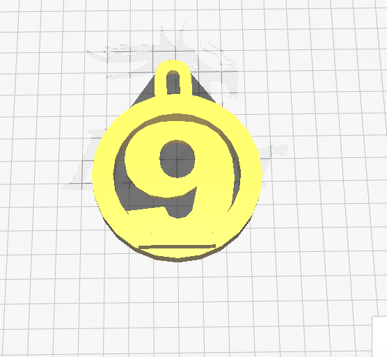 Number 9 Keychain by Ties Bouwman | Download free STL model ...