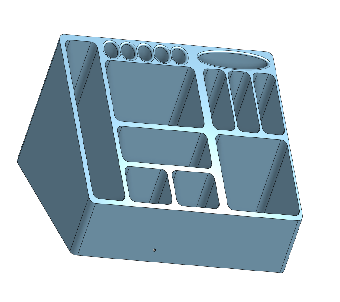 Desk organizer by Sot Kon | Download free STL model | Printables.com