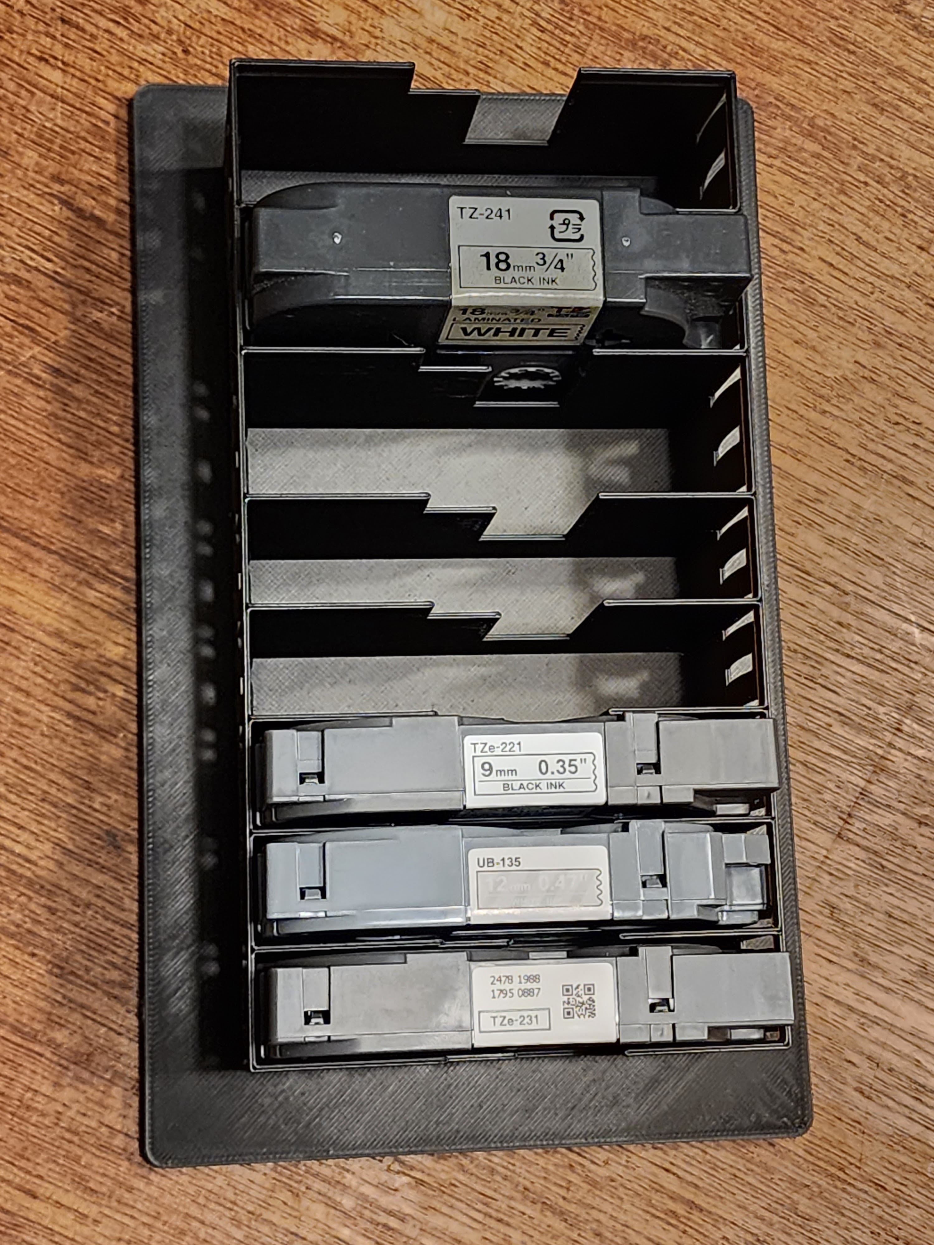 TZ Tape Caddy for Multiple Sizes by David Harvill | Download free STL ...