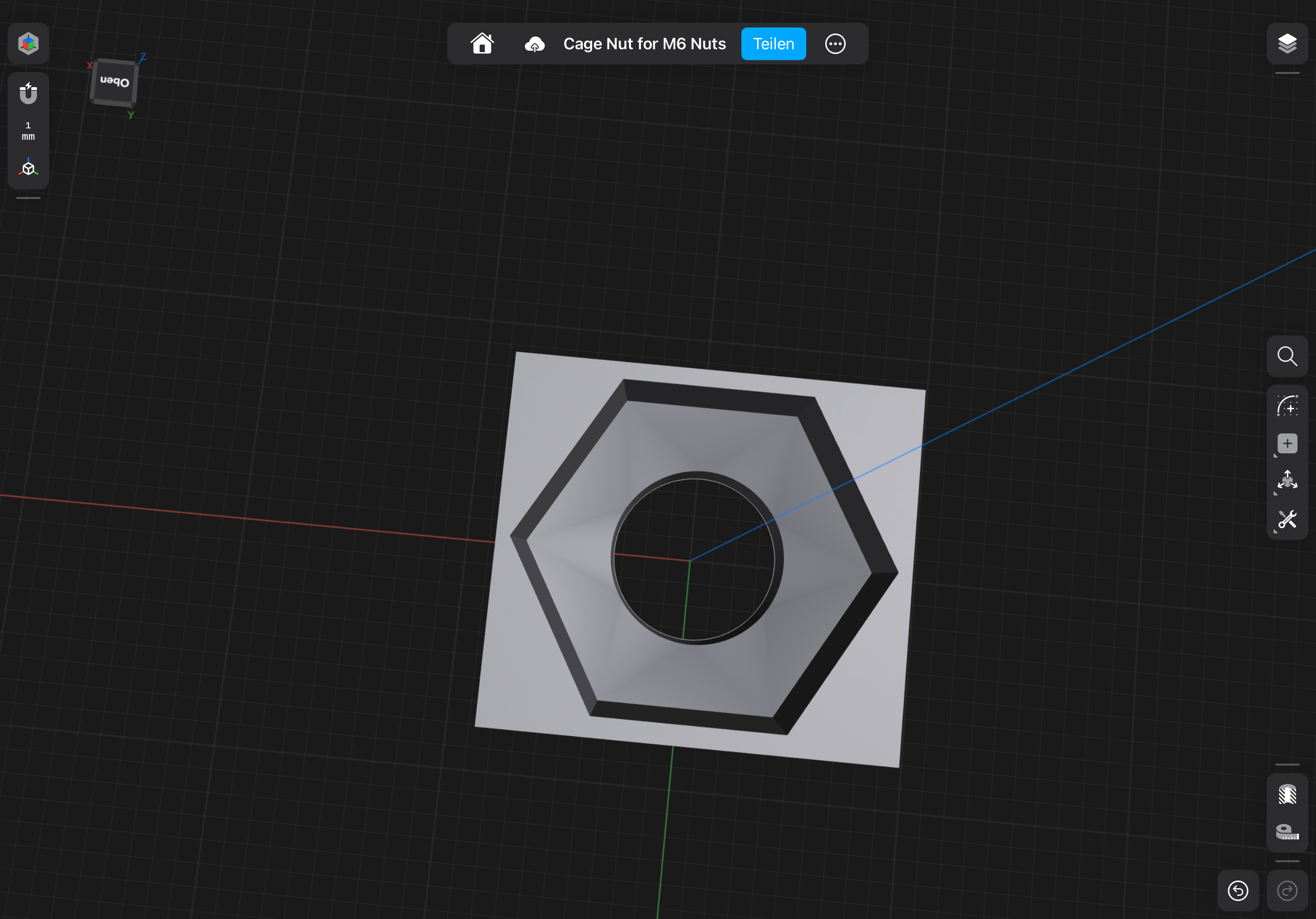 Cage Nut by Philip Everts | Download free STL model | Printables.com