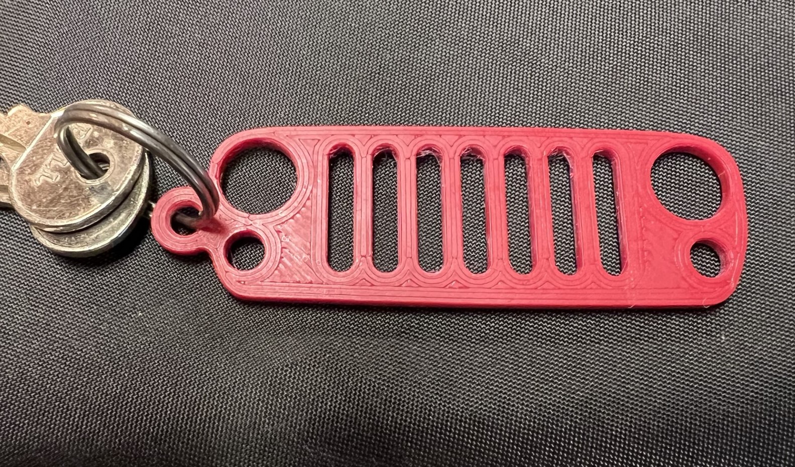 Jeep grill key fob by 3dprintguy | Download free STL model | Printables.com
