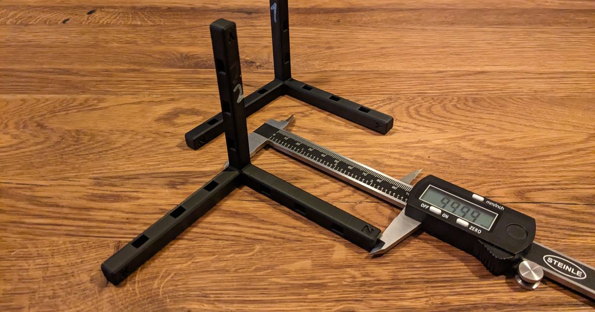 Calibration Method using the 100x100x100 Calibration Cross print by ...