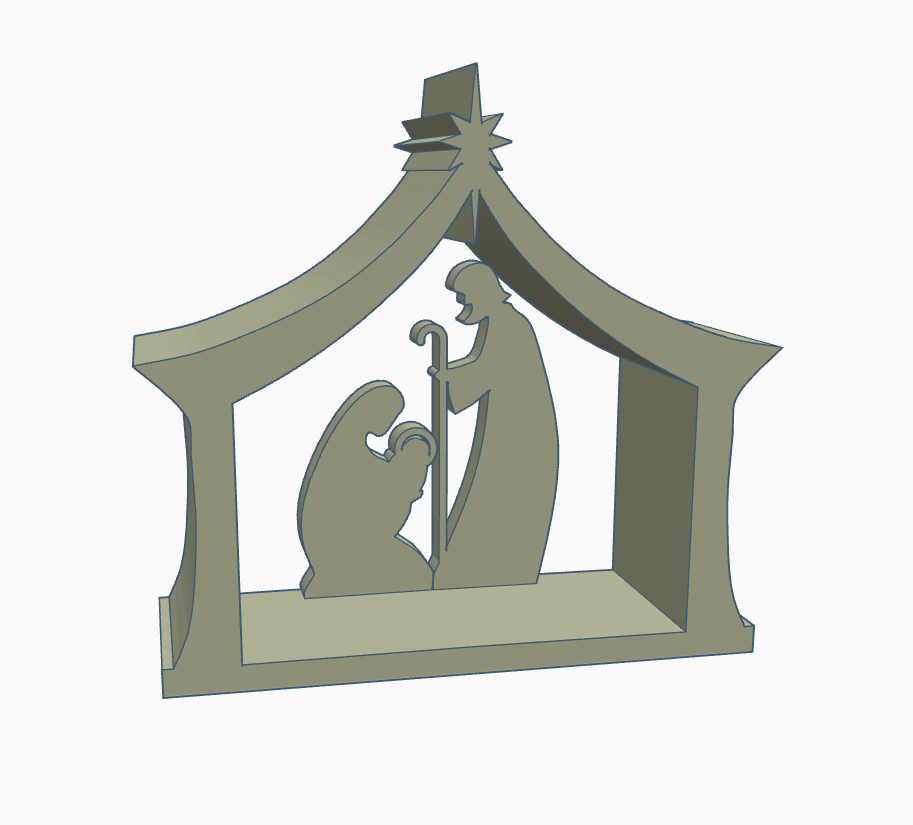 Nativity Scene by Sot Kon | Download free STL model | Printables.com