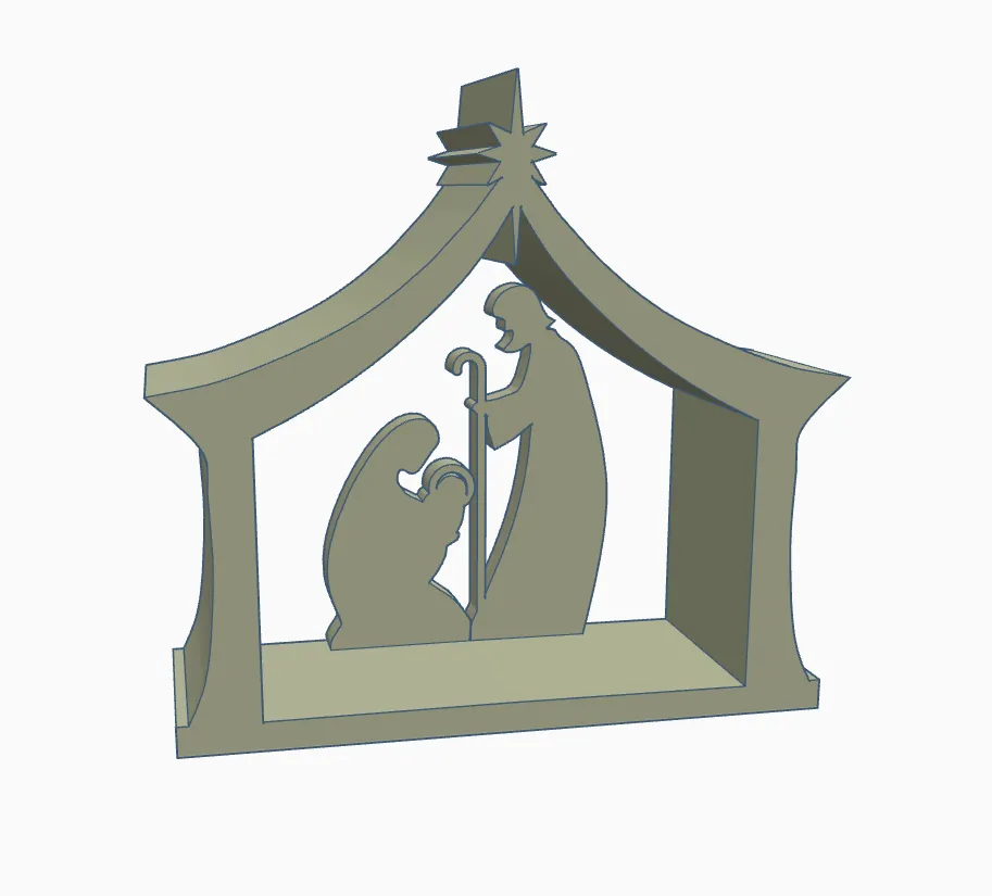 Nativity Scene by Sot Kon | Download free STL model | Printables.com