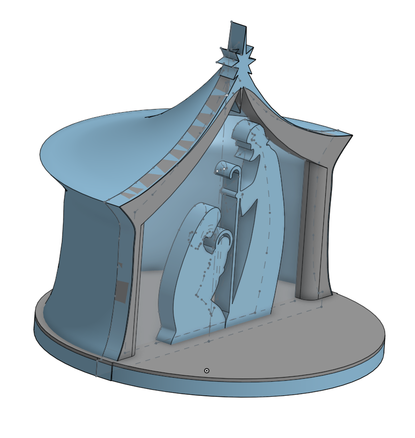 Nativity Scene by Sot Kon | Download free STL model | Printables.com