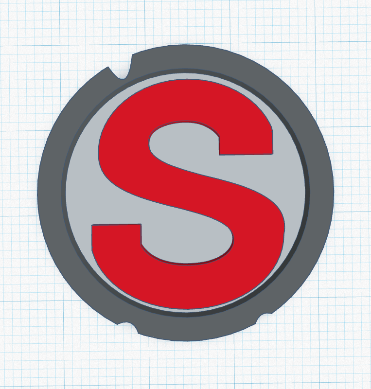 Iron giant superman logo por The Second Coming | Descargar modelo STL ...