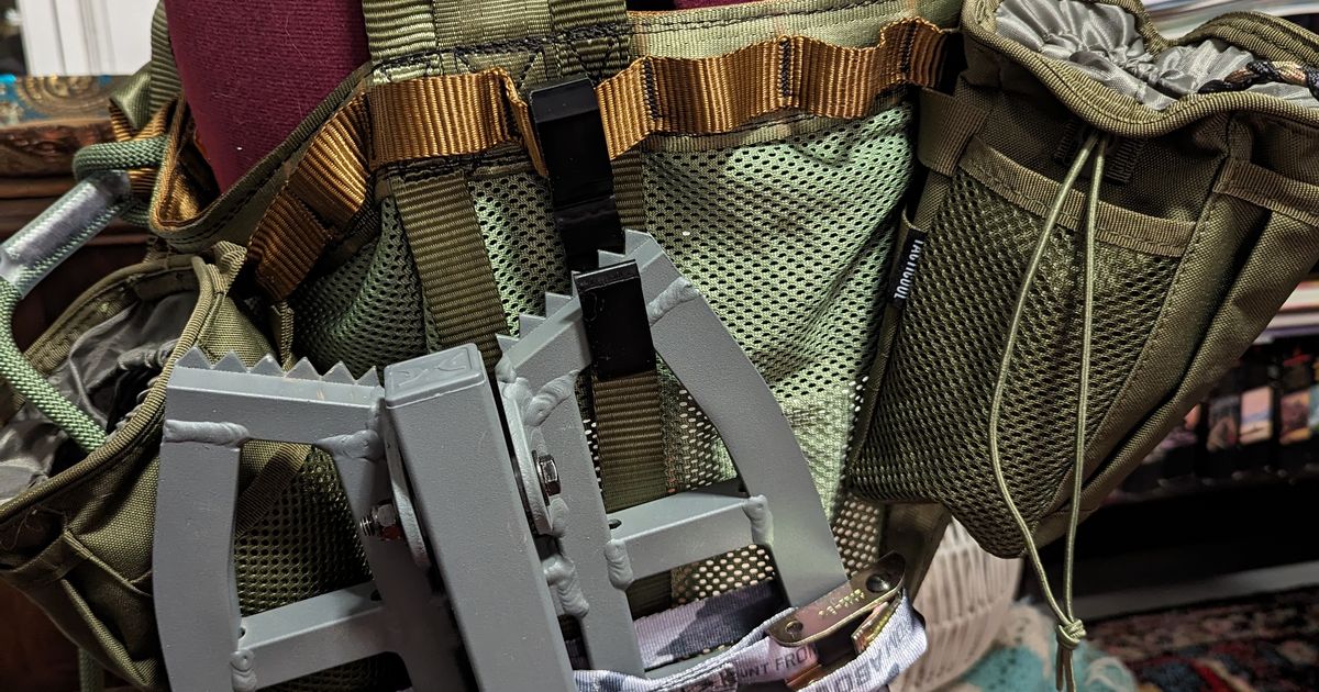 Saddle Hunting Platform Hook by HandsomeGreg | Download free STL model ...