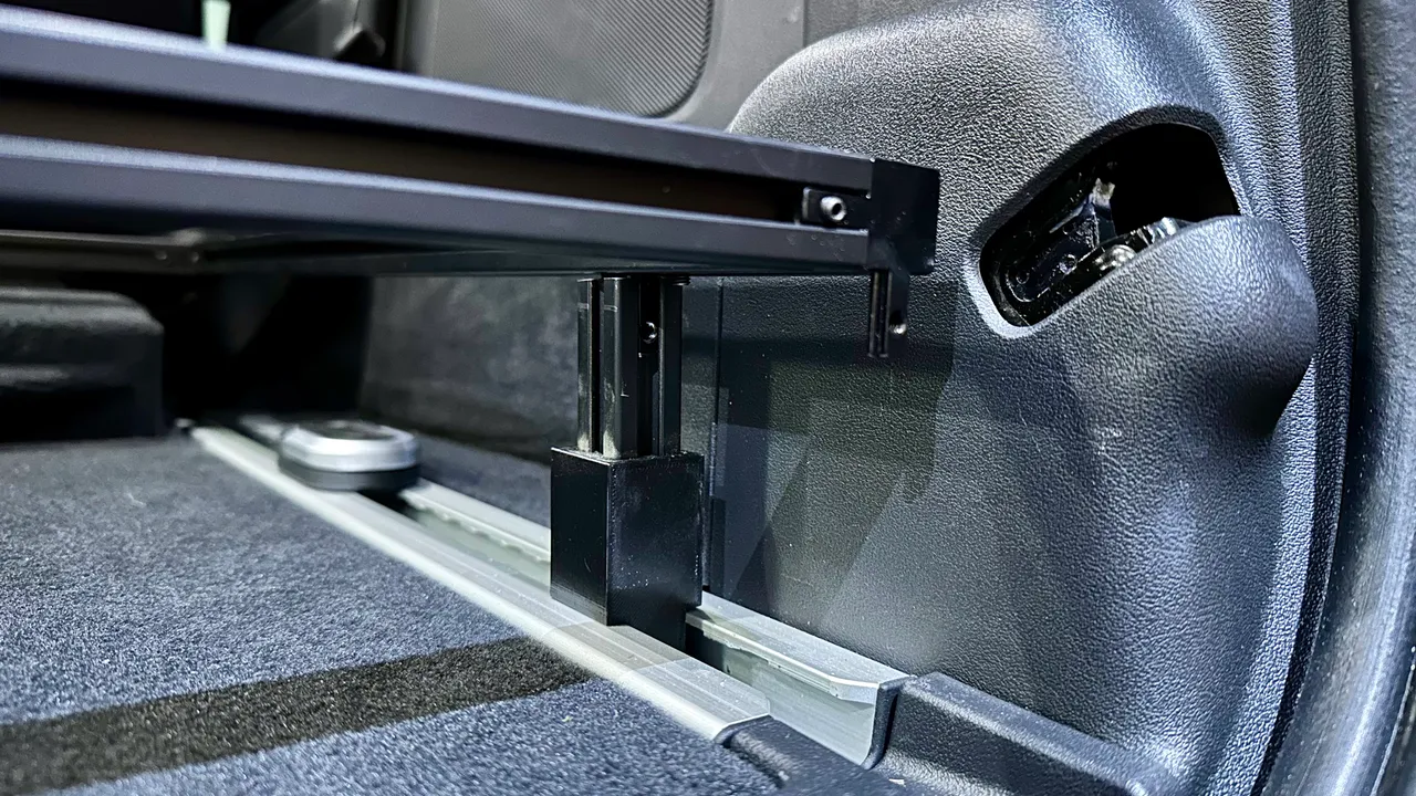 Rivian Cargo Slide 2020 mount by D-Day | Download free STL model ...