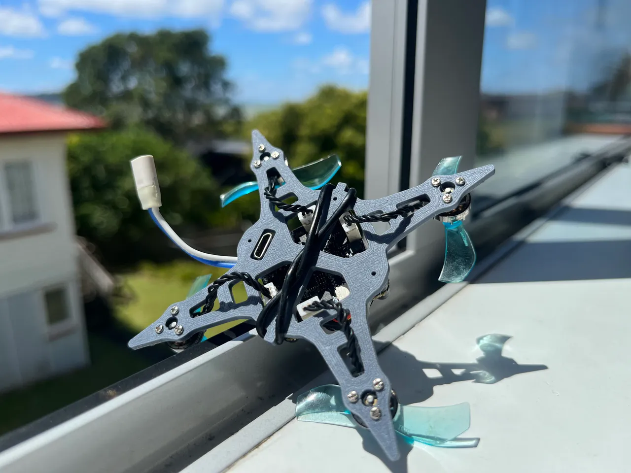 Happymodel Mobula 7 open prop frame conversion by Youfu | Download free ...