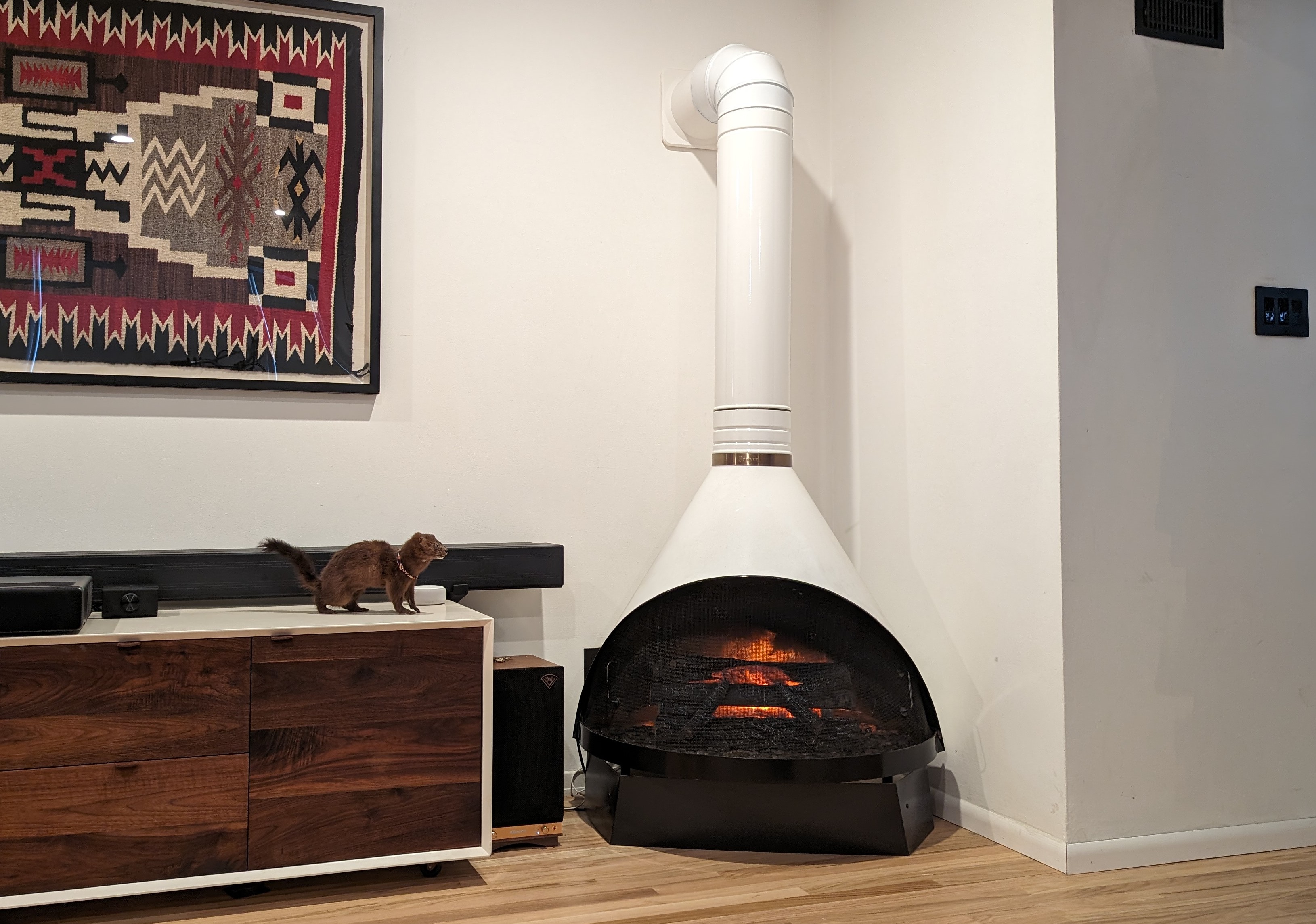 Fireplace Manifold Mid Century Modern by DrewDeeDoo | Download free STL ...