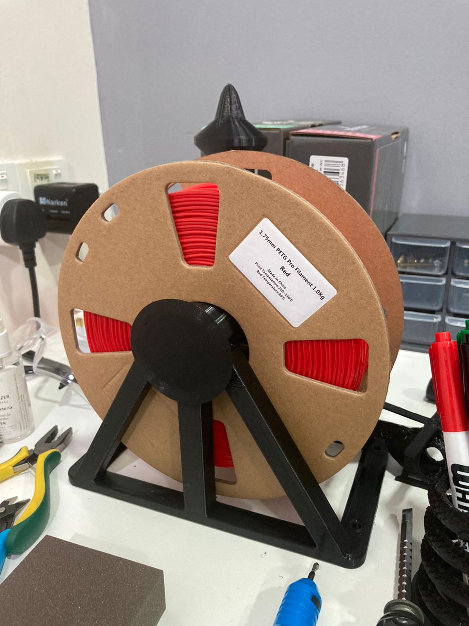 Spool Holder by JustOneGuyPrints | Download free STL model | Printables.com