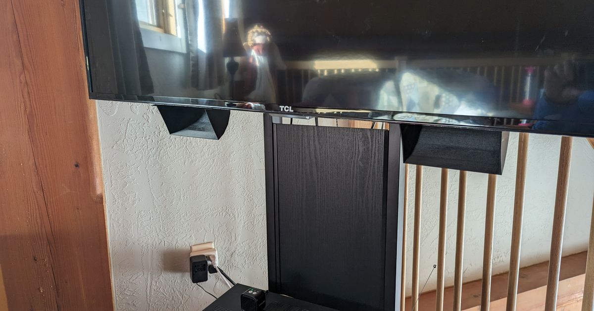 Passive sound reflector for flat screen TV -Sound bar alternative by ...