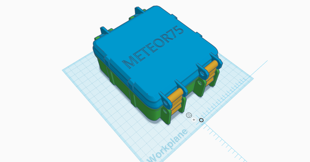 Meteor75Pro Rugged Case by myfriendjin | Download free STL model ...