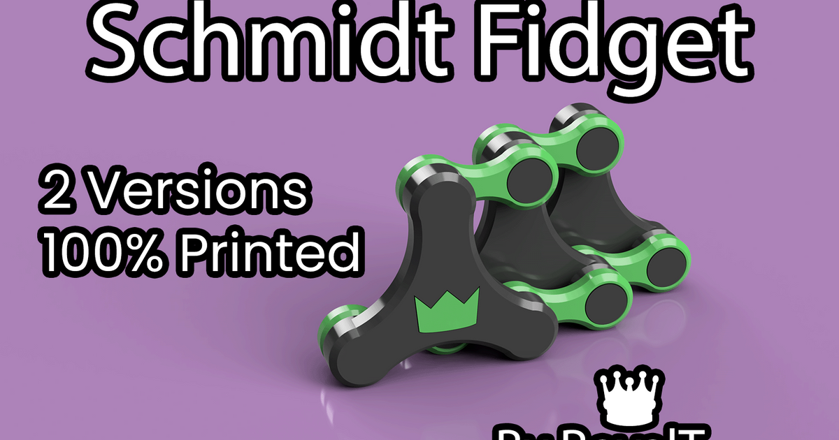 Schmidt Fidget by Royal T | Download free STL model | Printables.com