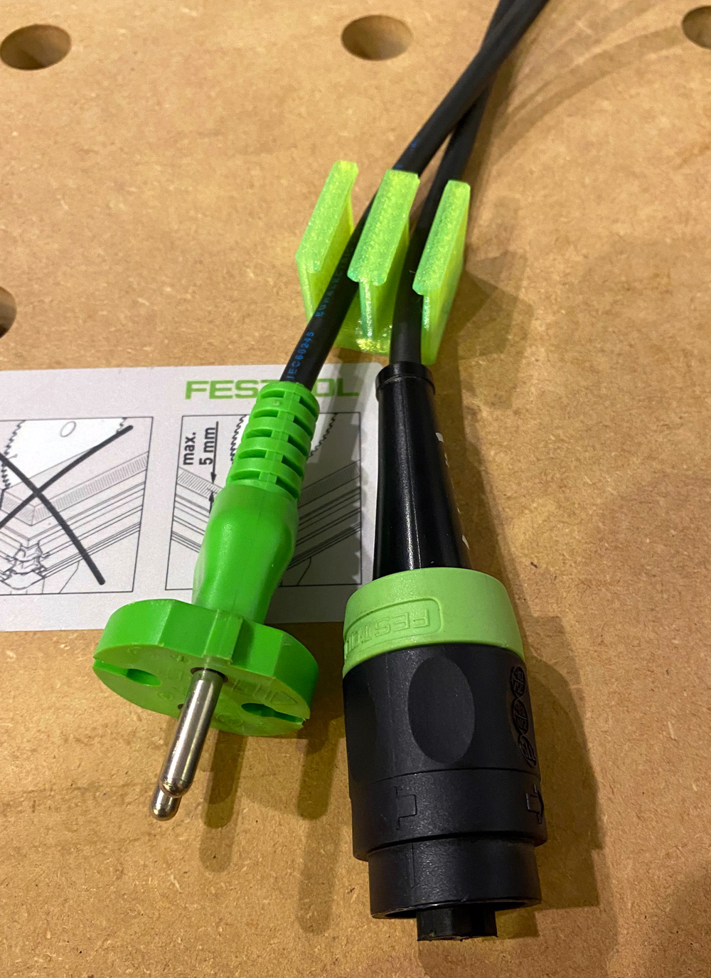 Festool MFT Cable Guide 2.0 (MFT Kabelführung2.0) by MAKERTEAM ...