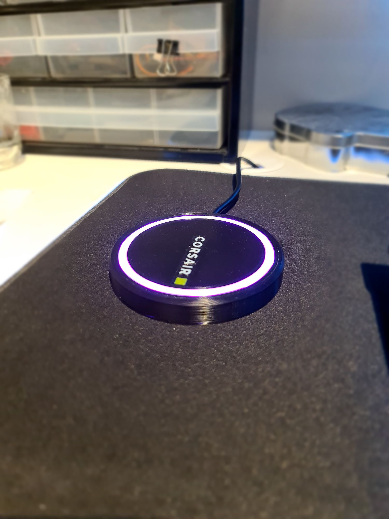 Corsair RGB Coaster By Whisky Lima Download Free STL Model Corsair RGB Coaster By Whisky Lima Download Free STL Model