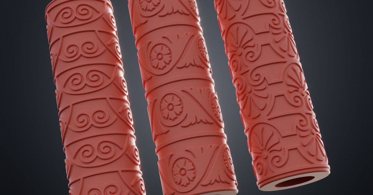 Texture Rollers Renaissance wide Vol.3 (7-9) by 3Demon's Texture ...