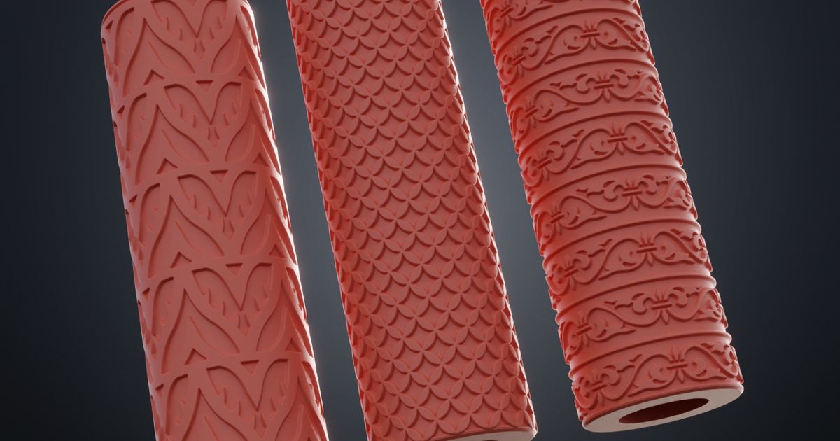 Texture Rollers Renaissance wide Vol.4 (10-12) by 3Demon's Texture ...