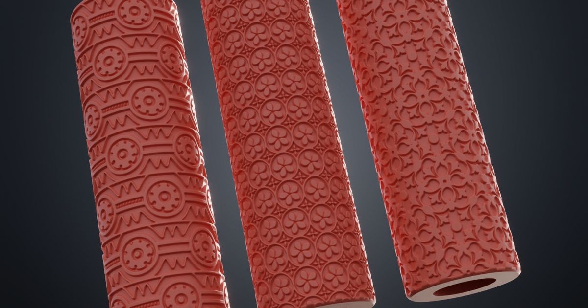 Texture Rollers Renaissance wide Vol.5 (13-15) by 3Demon's Texture ...