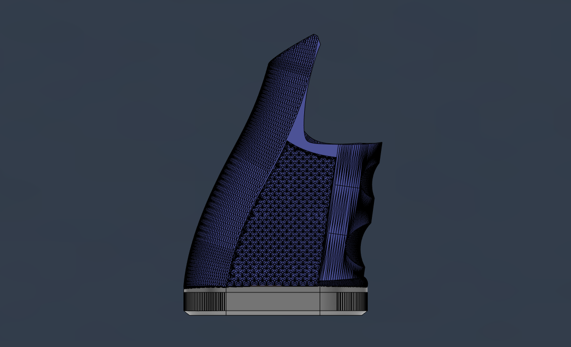 Oculus Quest2 & Quest3/3S Controller Pistol Grips with a Base Plate ...