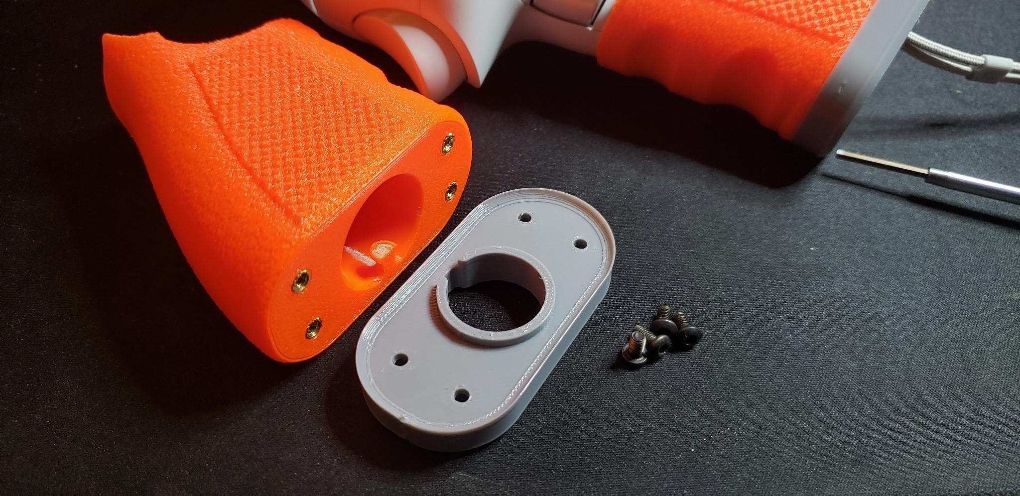 Oculus Quest2 & Quest3/3S Controller Pistol Grips with a Base Plate ...