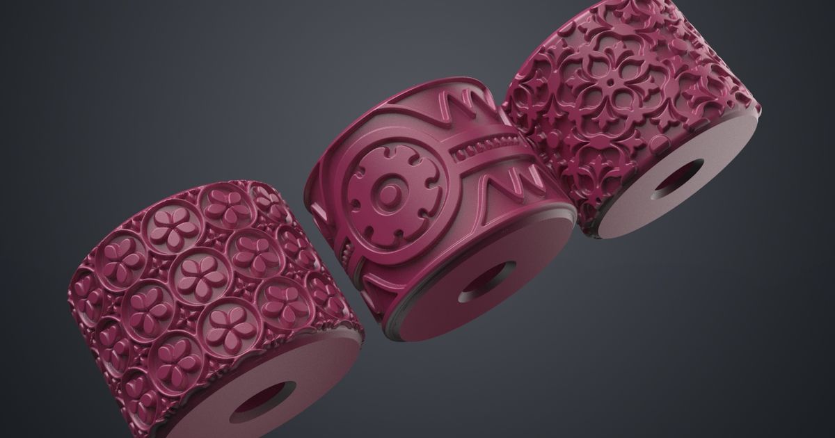 Texture Rollers Renaissance middle Vol.5 (13-15) by 3Demon's Texture ...