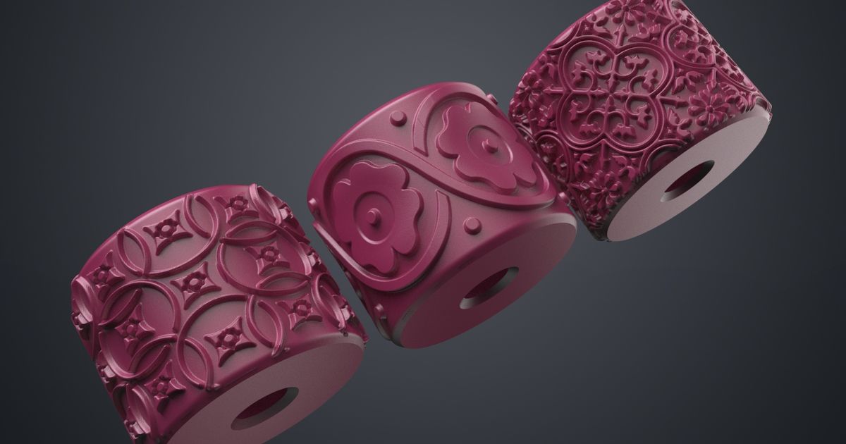 Texture Rollers Renaissance middle Vol.6 (16-18) by 3Demon's Texture ...