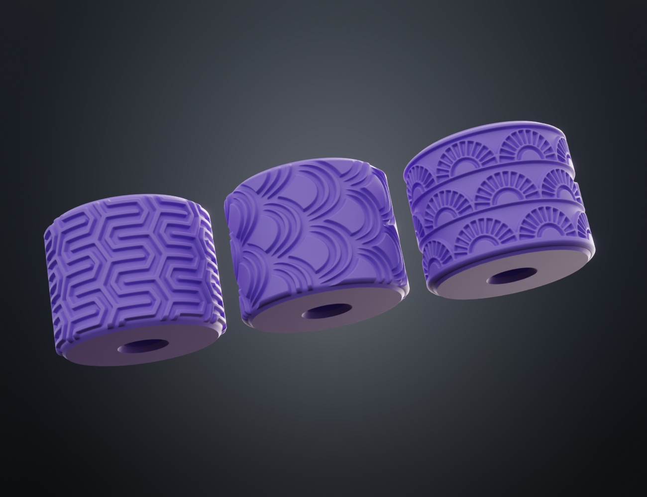 Texture Rollers Art Deco middle Vol.4 (10-12) by 3Demon's Texture ...