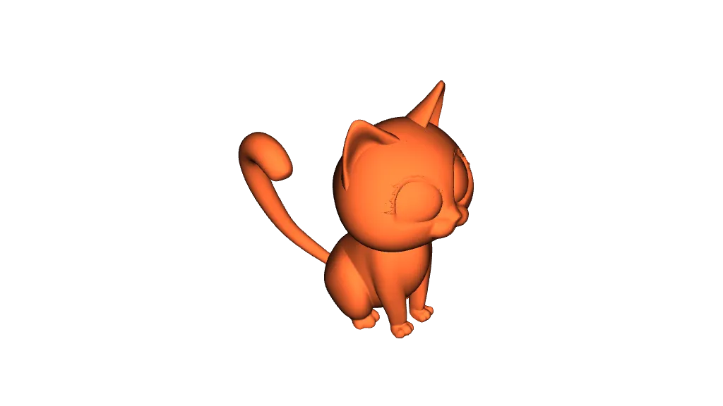 PIXAR-style cat by chahan | Download free STL model | Printables.com