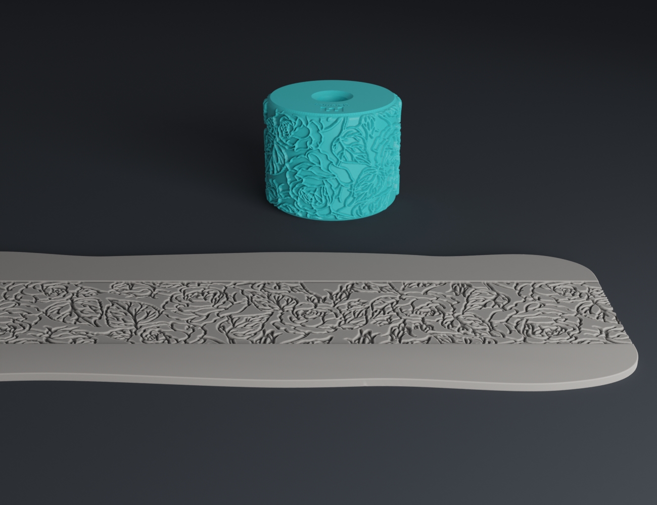 Texture Rollers Floral middle Vol.1 (1-3) by 3Demon's Texture Rollers ...