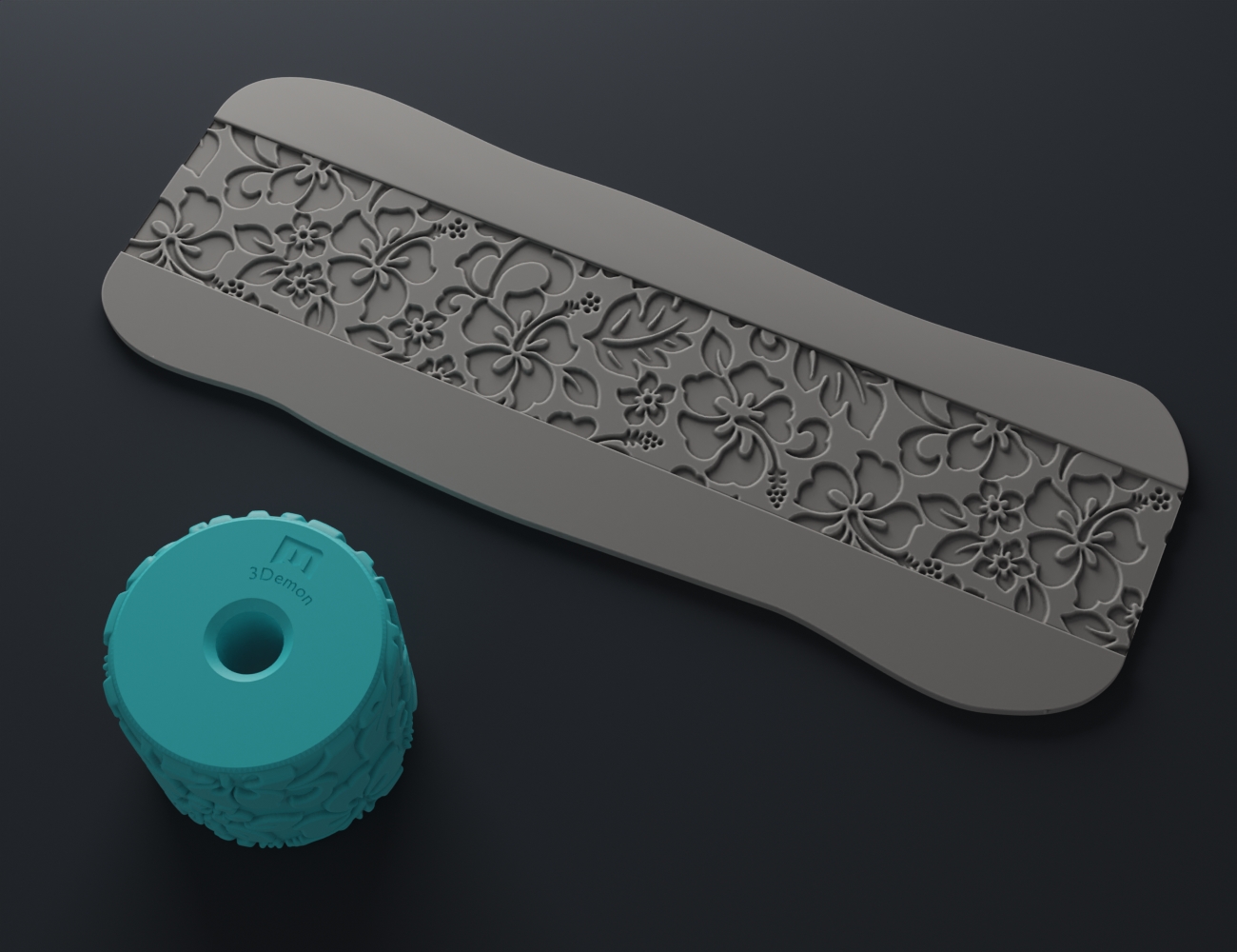 Texture Rollers Floral middle #16 by 3Demon's Texture Rollers ...
