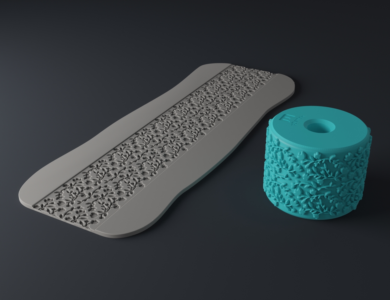 Texture Rollers Floral middle #17 by 3Demon's Texture Rollers ...