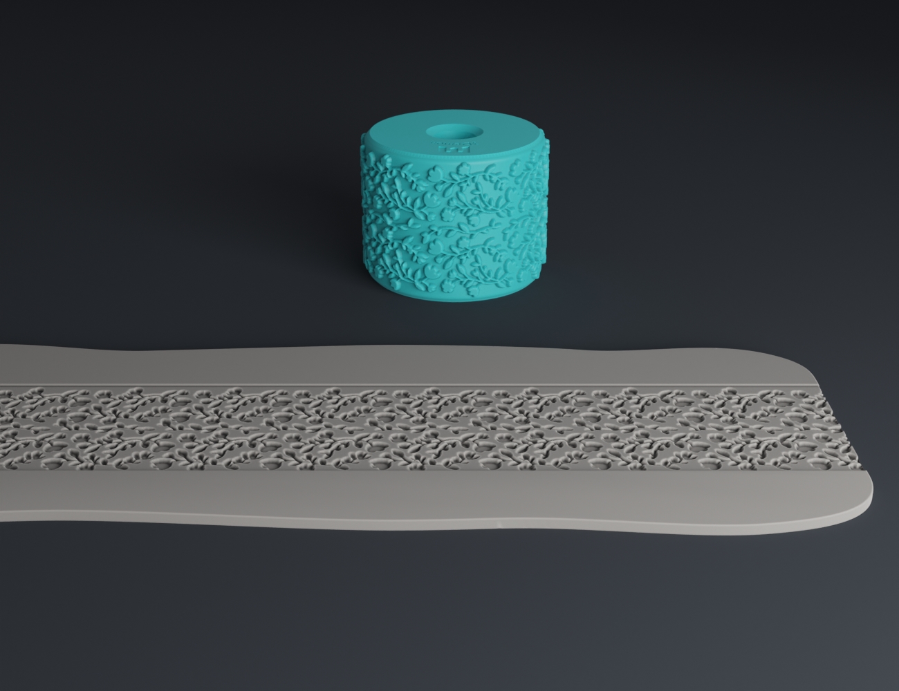 Texture Rollers Floral middle #17 by 3Demon's Texture Rollers ...