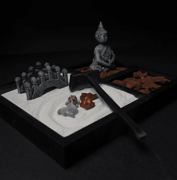 Zen Garden with all accessories! by FreedomMaker | Download free STL ...