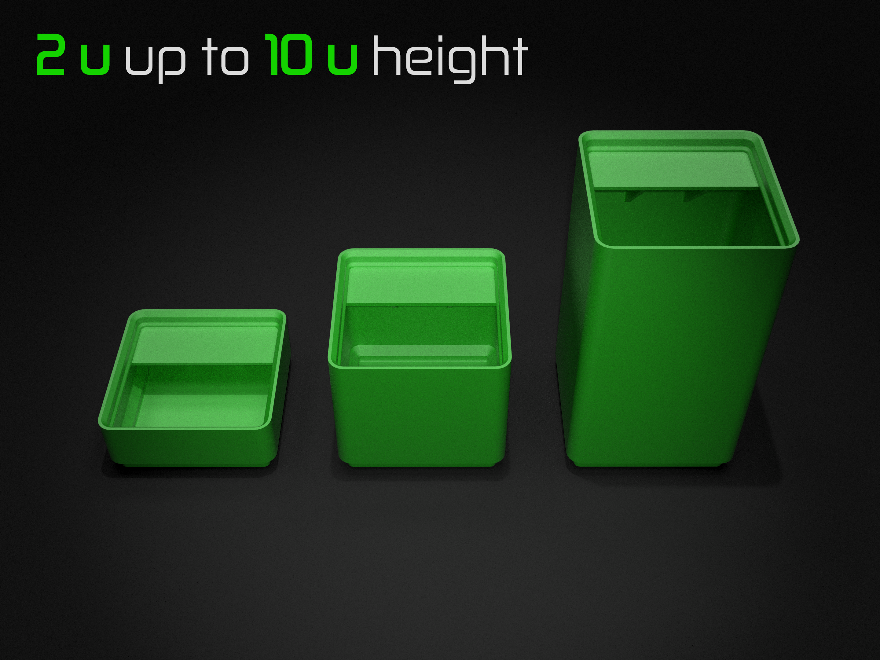 Gridfinity Ultra Light Bins - Plain Lable Edition par HuMa ...