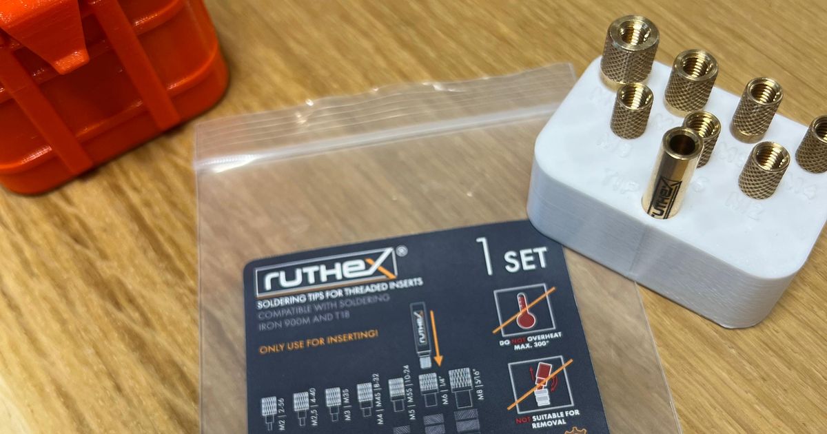 Ruthex Soldering Tip Insert for Multi-Use Case von Koen | Kostenloses ...
