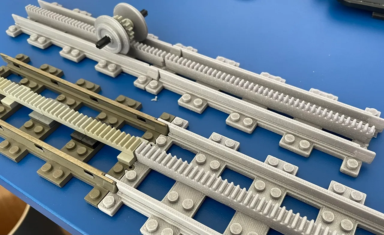 Wheel for LEGO Train as Rack/Cog Railway by Cremaillere.ch | Download ...