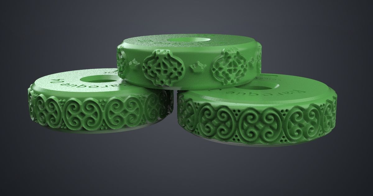 Stamp Wheels - Baroque Vol.02 (4-5) by 3Demon's Texture Rollers ...