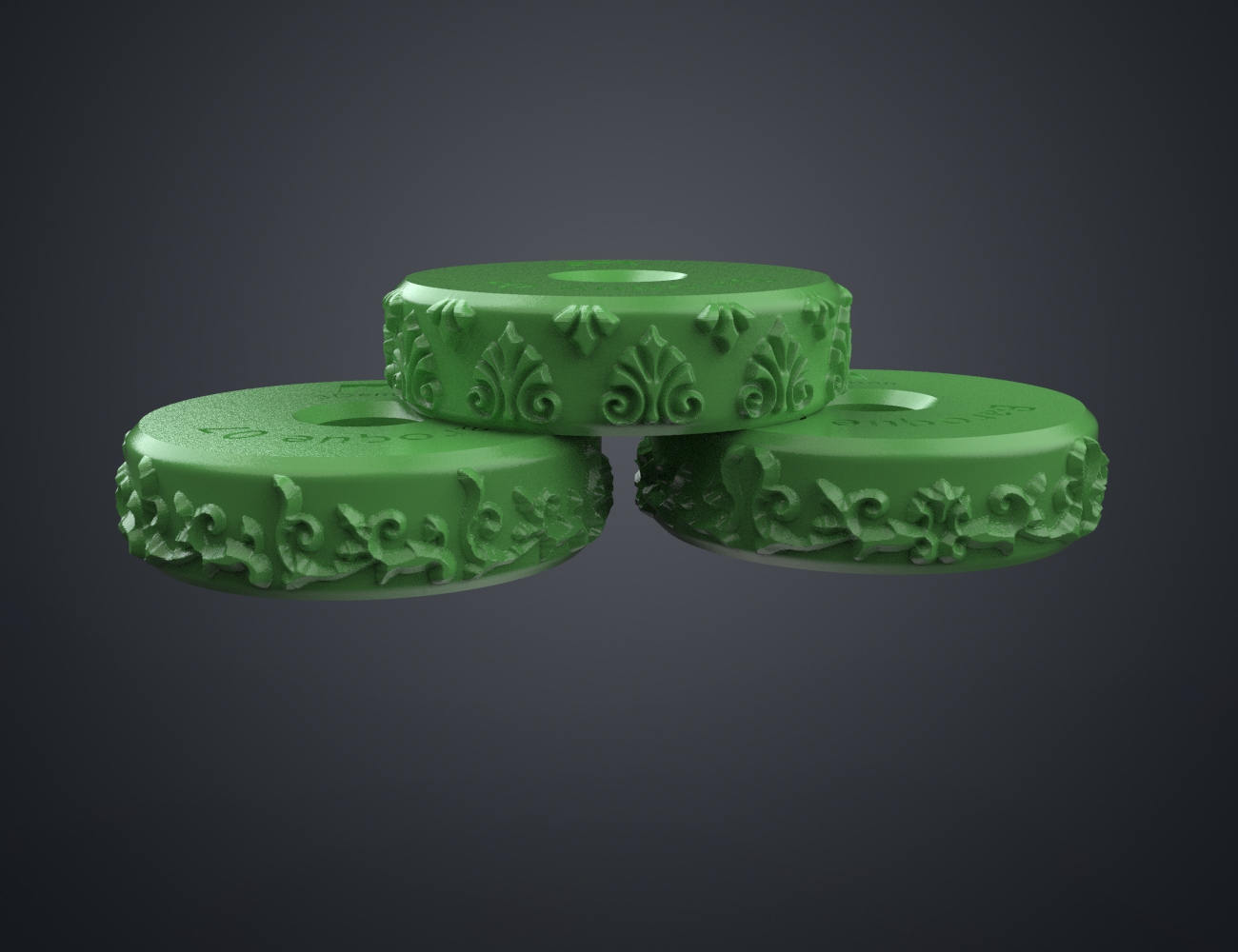 Stamp Wheels - Baroque Vol.03 (6-8) by 3Demon's Texture Rollers ...